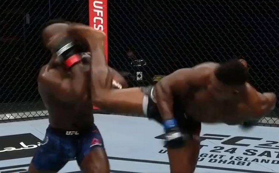 El K.O. del año: impactante patada giratoria en la UFC da la vuelta al ...